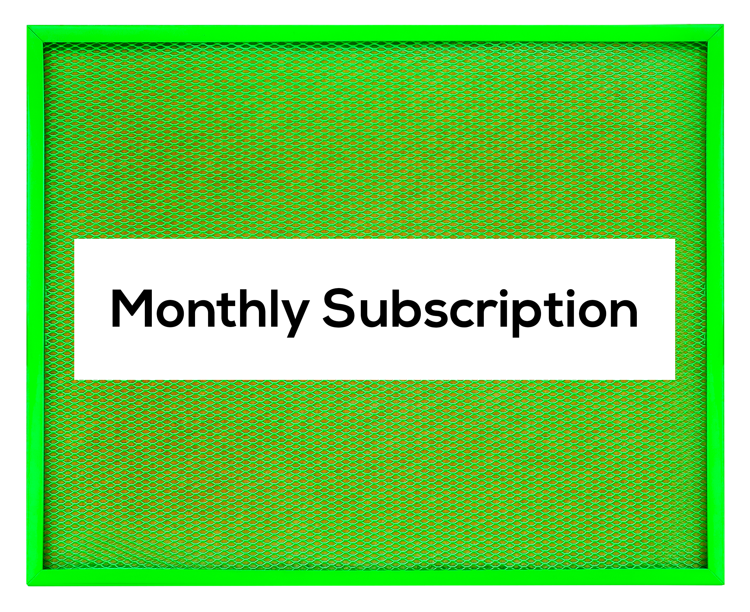 Monthly Filter Subscription w/ Frame – Neon Filters